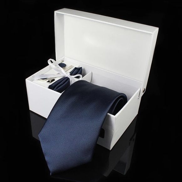 Accessories | Solid Formal Tie Set Gift Box | Poshmark